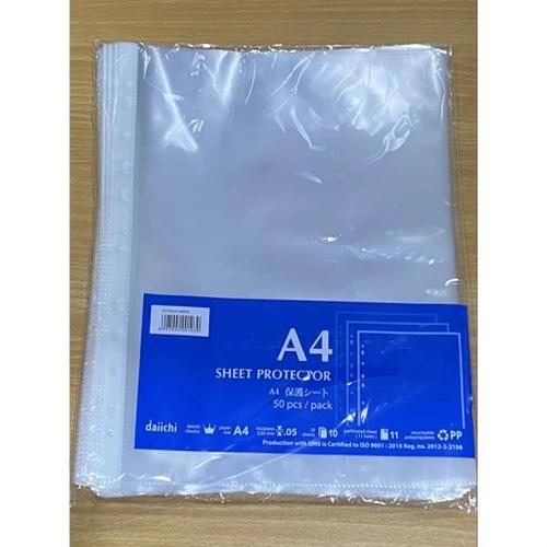 Jual Sheet Protector Daiichi A4 Isi 50 Lembar Plastik Bening Dokumen ...