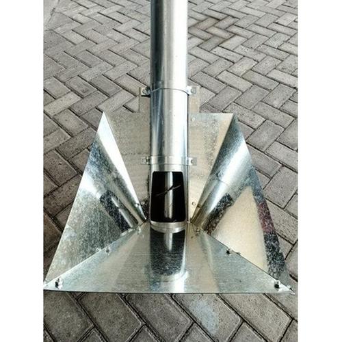 Jual Screw Conveyor 3m dengan Bak untuk Biji Bijian, Serbuk, Tepung ...