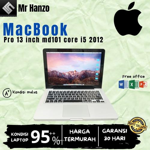 Jual macbook pro 13inc md101 core i5 tahun 2012 - 4GB - HDD 500GB ...