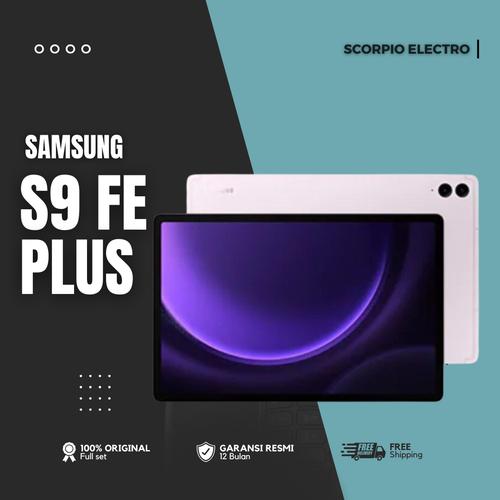 Promo TABLET - SAMSUNG TAB S9 FE PLUS WIFI GARANSI RESMI - SILVER, 8/ ...