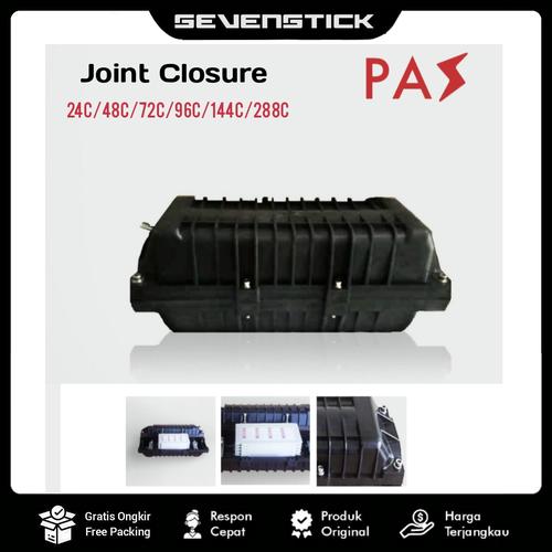 Jual Joint Closure PAZ 24 48 96 144 Core Join Box Fiber Optic Original ...