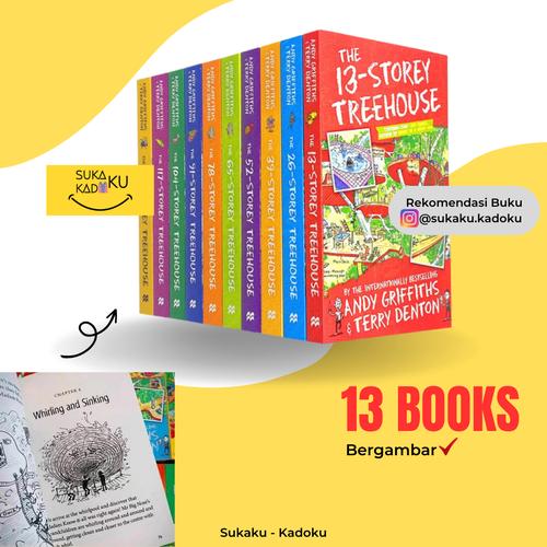 Promo The Storey Treehouse Book Set English Story Kids Buku Cerita Anak ...