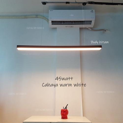 Jual Lampu gantung led office 45watt hanging lamp lampu plafon - Body ...