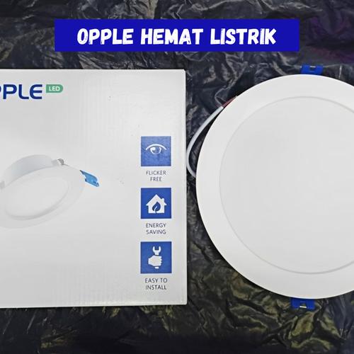 Jual Lampu Downlight Led Opple 18Watt Cahaya Putih 6500K 6.5Inch Bergaransi 1 Tahun - Kota ...