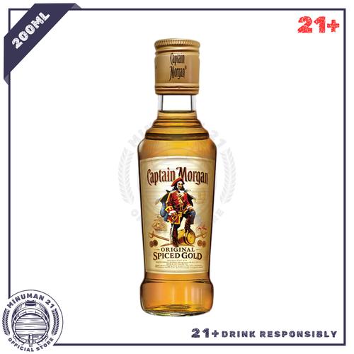 Promo CAPTAIN MORGAN ORIGINAL SPICED GOLD 200ml - Jakarta Barat ...