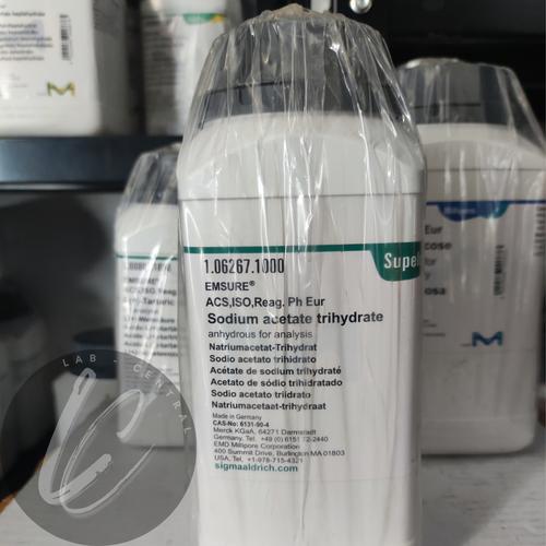 Jual Sodium Acetate Trihydrate For Analysis Merck 106267 / Natrium ...