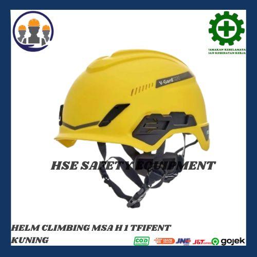 Jual Helm Safety MSA V-Gard H1 Trivent Kuning / Helm Safety MSA ...