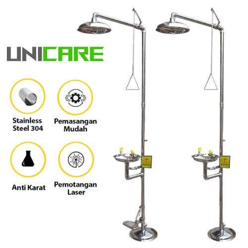 Jual Eyewash Shower Unicare Station / Stand Eye Wash Shower - Jakarta ...