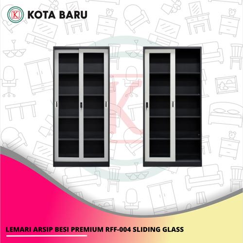Jual LEMARI ARSIP BESI PREMIUM RFF-004 SLIDING GLASS - Kota Cilegon ...