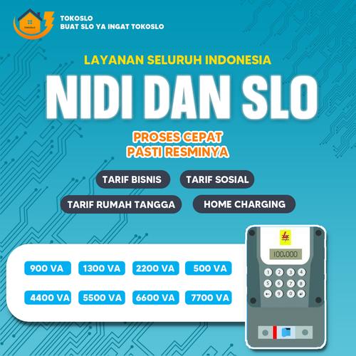 Jual SLO NIDI PLN SATU PAKET DAYA 900 1300 2200 3500 4500 5500 6600 ...