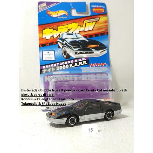Jual Hot Wheels Knight Rider KARR 2000 Charawheels Bandai Loose - Kota ...