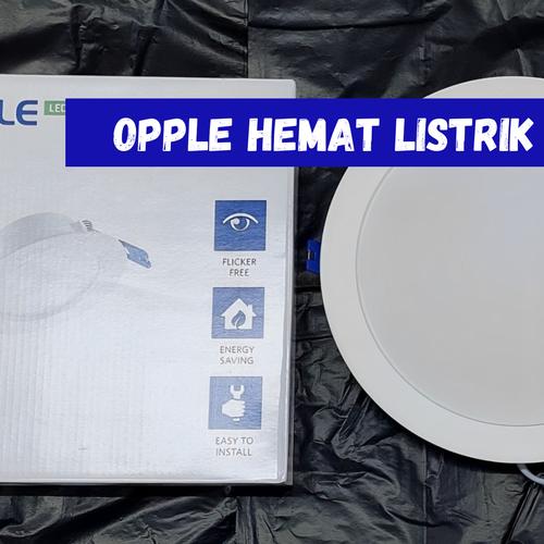 Jual Lampu Downlight Led Opple 22 Watt Cahaya Putih 6500K 8 Inch Bergaransi 1 Tahun - Kota ...