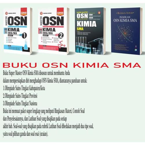 Jual NEW BUKU MAESTRO OSN KIMIA SMA JILID 1/MAESTRO OSN KIMIA SMA JILID 2/OSN KIMIA/PANDUAN OSN ...