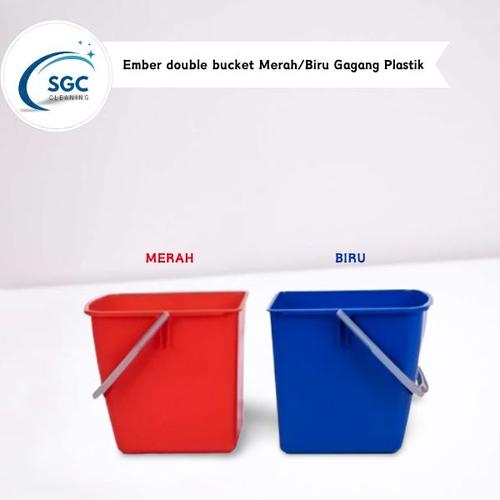 Jual Ember double bucket Merah/Biru Gagang Plastik - Biru - Jakarta ...