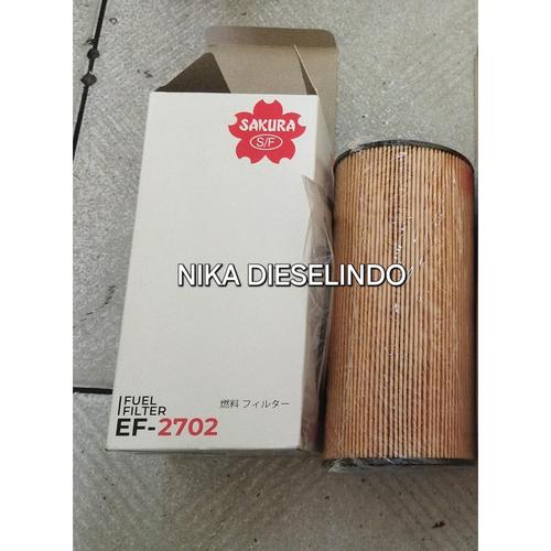 Jual FUEL FILTER EF-2702 EF2702 SAKURA FILTER / MMH80910 (SUMITOMO ...