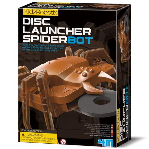 Jual 4M Kidzlabs Disc Launcher Spiderbot Robot Laba Peluncur Senjata ...