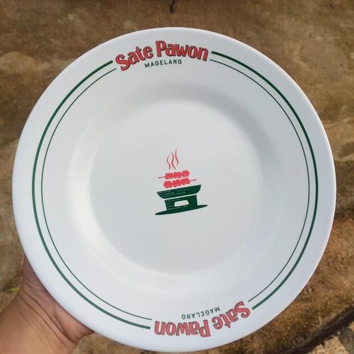 Jual Piring Bulat custom dengan bahan dasar melamin serta bisa pakai ...