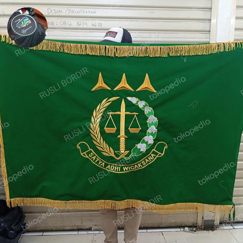 Jual bendera pataka logo jaksa dua muka bintang timbul - Jakarta Pusat ...