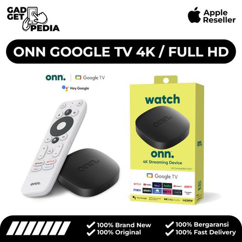Promo Onn Google TV Streaming Box 4K & HD | onn. Google TV Streaming ...