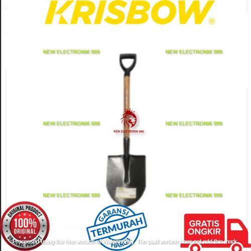 Jual Krisbow 100 Cm Sekop Gagang Kayu 10573924 SHOVEL ROUND WOOD HANDLE ...