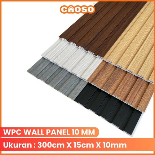 Promo Wpc Wall Panel Dekor Dinding 3meter Kisi Kisi Motif 10mm - COKLAT ...