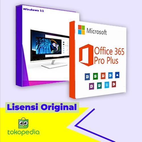 Jual Windows 10 Pro + Office 365 Pro Plus Lisensi Original Lifetime ...