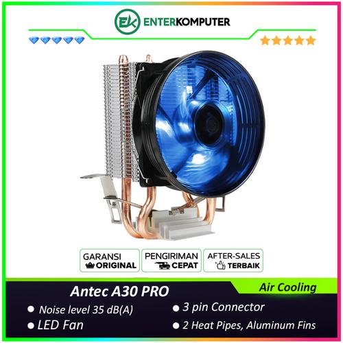 Jual Antec A30 PRO Air Cooler - 2 Direct-Touch Copper Heat Pipes with ...