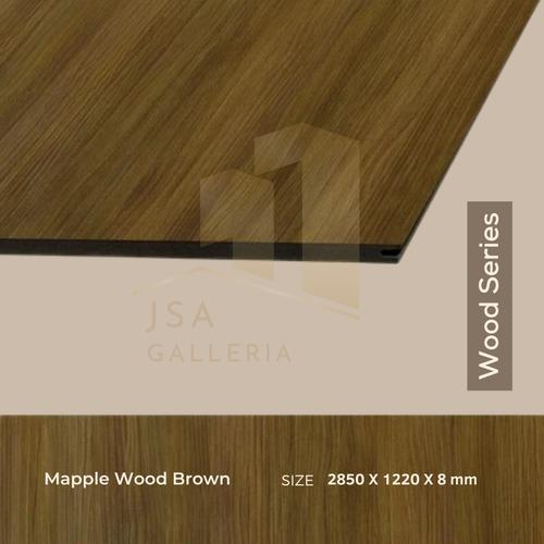 Jual WPC Roshan 2900 x 1220 mm - Maple Wood Brown (WOOD MATT SERIES ...