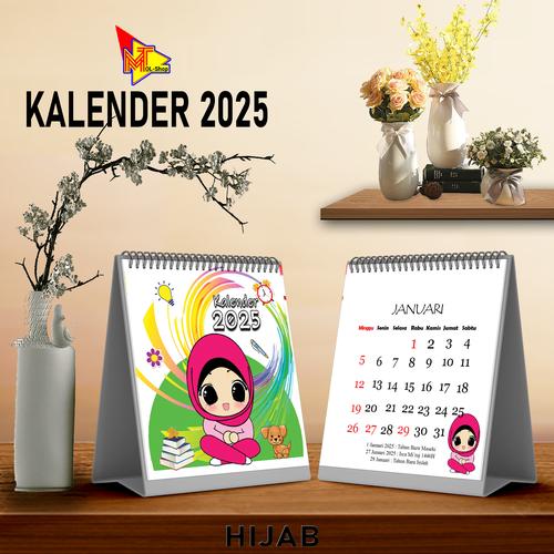 Jual Kalender Meja Mini Motif Lucu dan Imut - Bisa Cetak Custom - Kab ...
