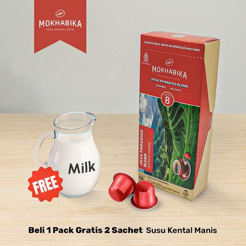 Jual Mokhabika Fresh Nespresso Compatible Coffee Capsule Kopi Kapsul - Java Paradiso - Kota ...