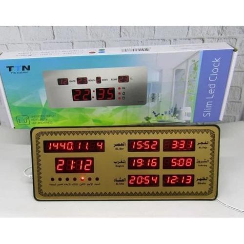 Jual Jadwal sholat digital otomatis ini 2510 25CM TINGGI MANUAL bisa ...