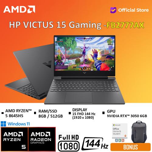 Promo HP Victus 15 Ryzen 5 8645HS RTX3050 6GB 8GB 512GB W11+OHS 15.6FHD ...