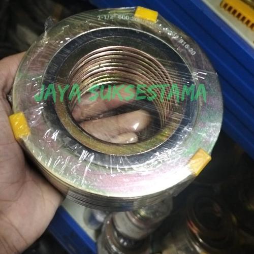Jual Spiral Wound Gasket ANSI 600 2 1/2 inch Carbon Steel SWG DN 65 CS ...