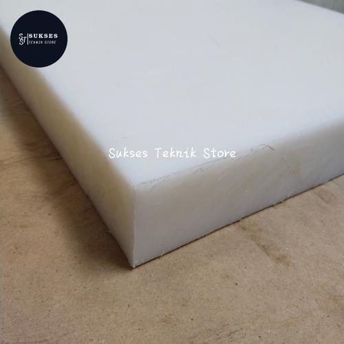 Jual Nylon PE Lembaran 3mm / Nylon PE Sheet Putih/Hitam - Putih - Jakarta Barat - Sukses Teknik ...