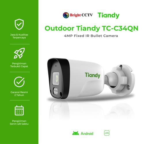 Promo TIANDY TC-C34QN CAMERA CCTV IP 4MP AUDIO POE IR OUTDOOR - Kota ...