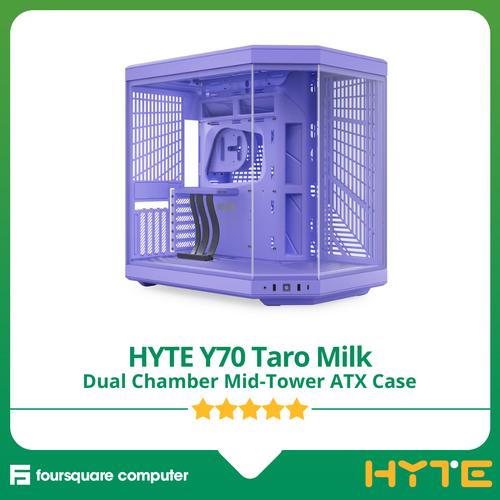 Jual Hyte Y70 Taro Milk Modern Aesthetic Case Purple Premium PC Case ...