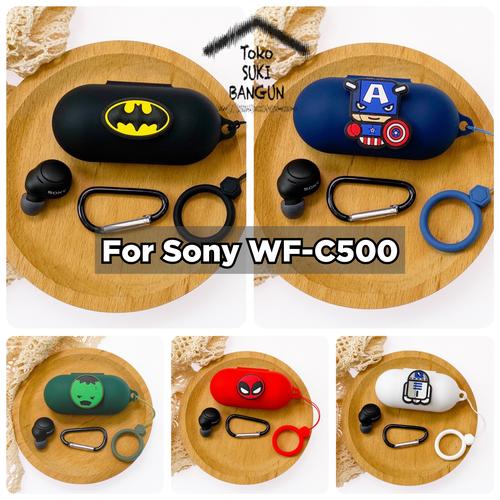 Jual Case Sony WF-C500 Rubber CARTOON HEROES Silicone Cover WFC500 WF ...