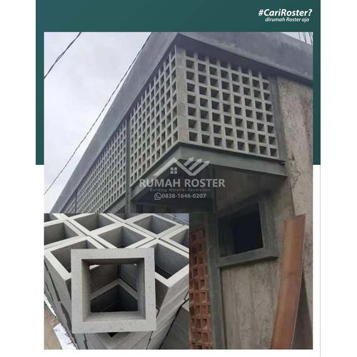 Jual Roster Beton Motif Kotak Polos / Roster Beton Motif Kotak / Roster ...
