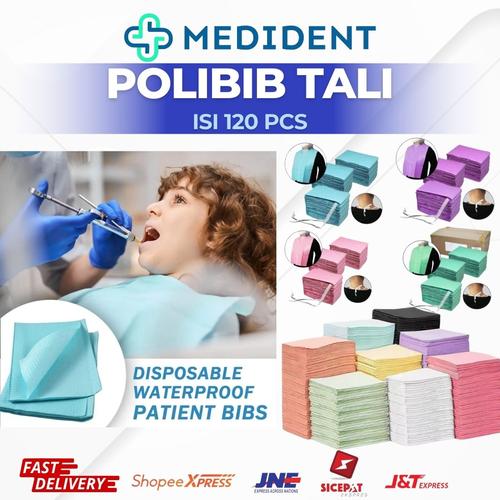 Jual Polibib Tali / Dental Bib Tali / Dental Bib / Bib Tali / Celemek ...