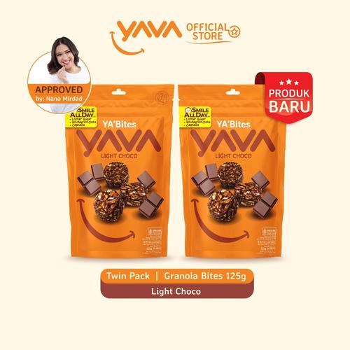 Promo YAVA Twin Pack YA'Bites Light Choco (2 x 125g) - Jakarta Timur ...
