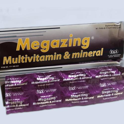 Jual Megazing Multivitamin dan Mineral - Jakarta Timur - NaulyFharmacy ...