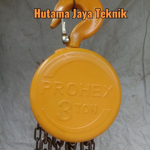Jual Katrol 3 Ton 10 Meter Chain Block Derek Takel 3T 10 Mtr Prohex ...