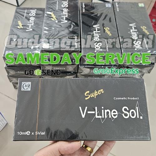Jual Super V Line Sol | Penirus Wajah Ecer dan Box - Ecer 1 Vial ...