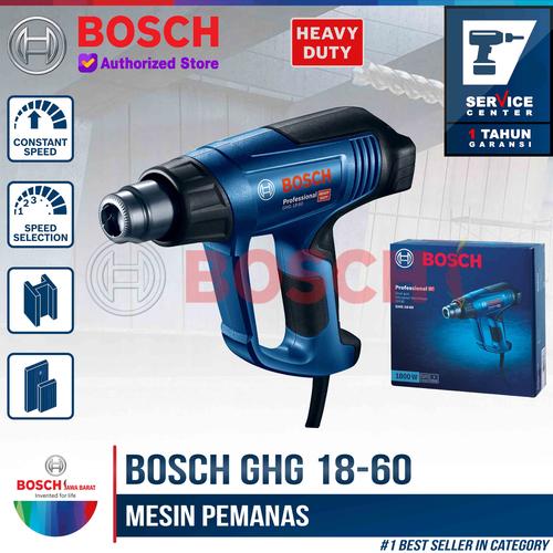 Promo Bosch Hot Gun GHG 18-60 1800 Watt Mesin Pemanas GHG18-60 Heat Gun ...