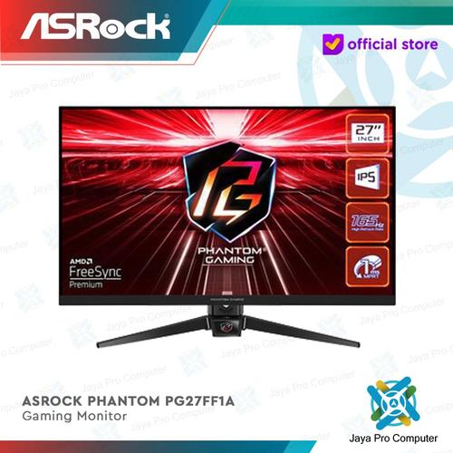 Promo Monitor Asrock Phantom Gaming LED IPS PG27FF1A Full HD 27 Inch ...