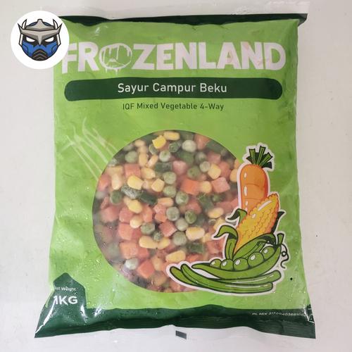 Jual Frozenland Mixed Vegetables Sayur Campur Beku 1 Kg Sayuran Frozen ...