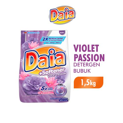 Promo Daia Deterjen Bubuk Violet Passion 1.5kg - Kab. Bekasi - Wings ...
