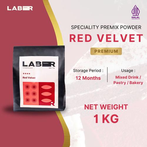 Jual LABR Bubuk Red Velvet Powder 1kg - Premix Powder - 500 gram - Kota ...