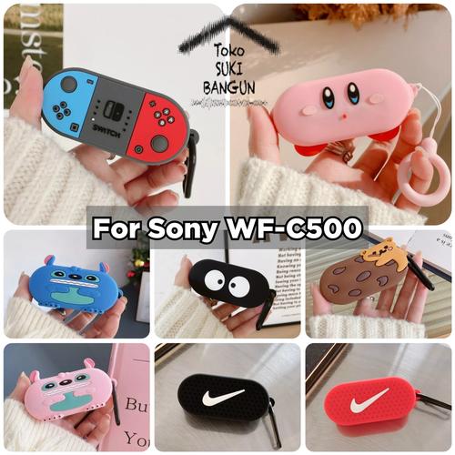 Jual Case Sony WF-C500 Rubber CUTE CARTOON Silicone Cover WFC500 WF ...