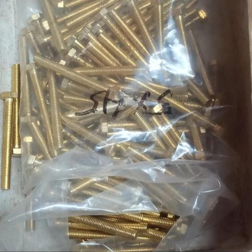 Jual baut mur kuningan M5x45 full drat hexagon bolt - Jakarta Barat ...